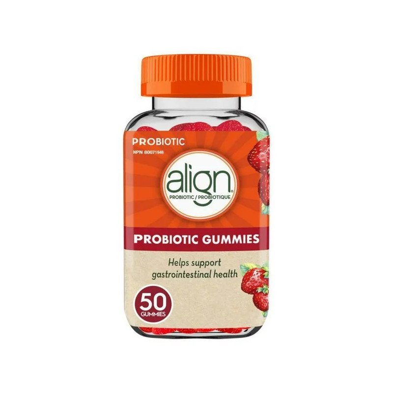 Align Probiotic Gummies Strawberry Flavour 50's